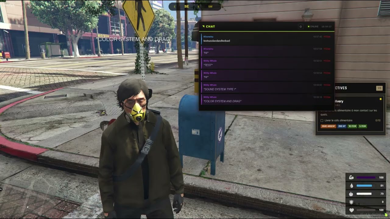 FIVEM SCRIPT SURVIVAL CHAT QBCORE