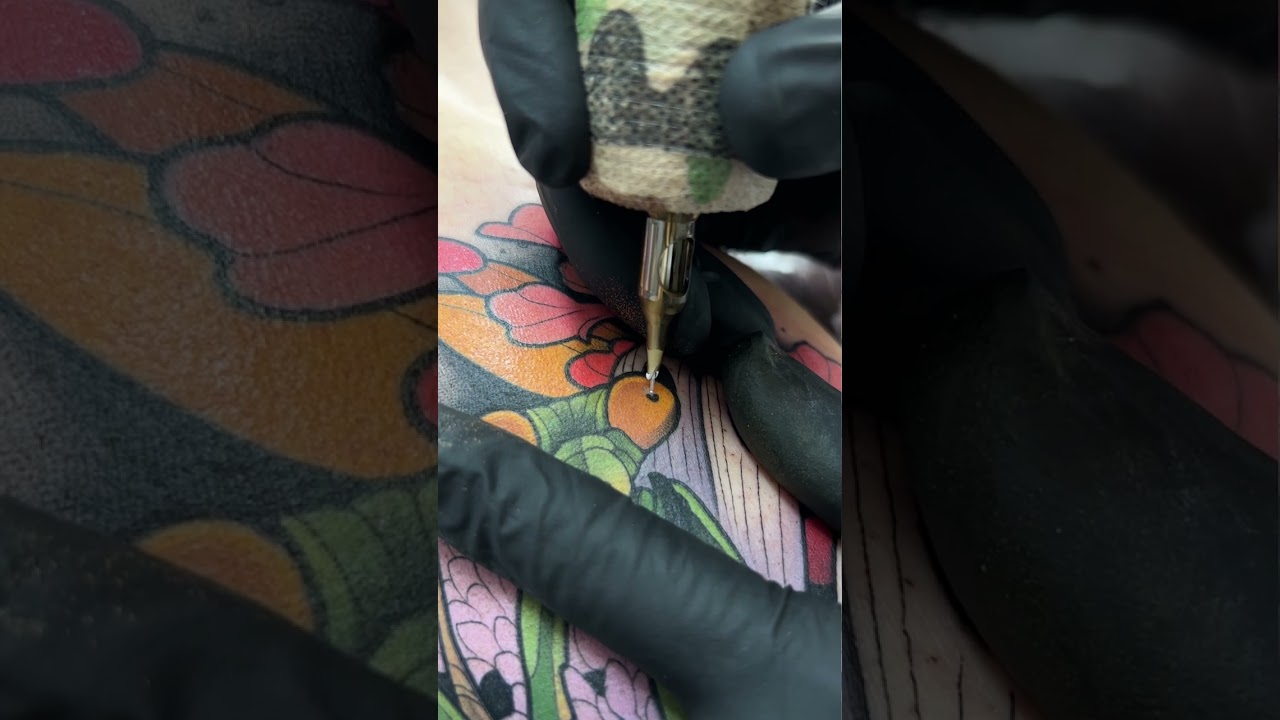 Praying Mantis | #ikostattoo #shorts #insects #neotraditionaltattoo