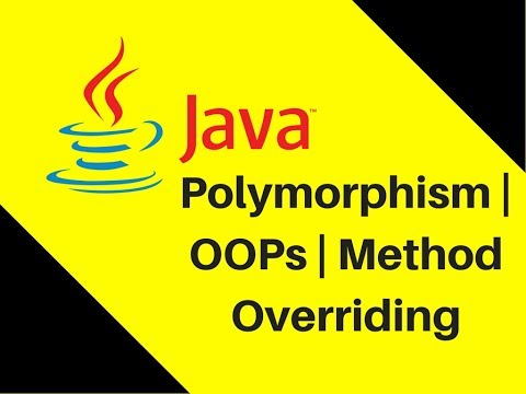 8.9 Polymorphism | OOPs | Method Overriding