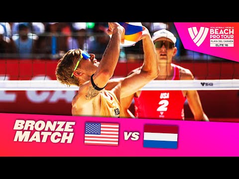 Schalk/Shaw vs. van de Velde/Brouwer - Bronze Match Highlights | Playa del Carmen 2025 #BeachProTour