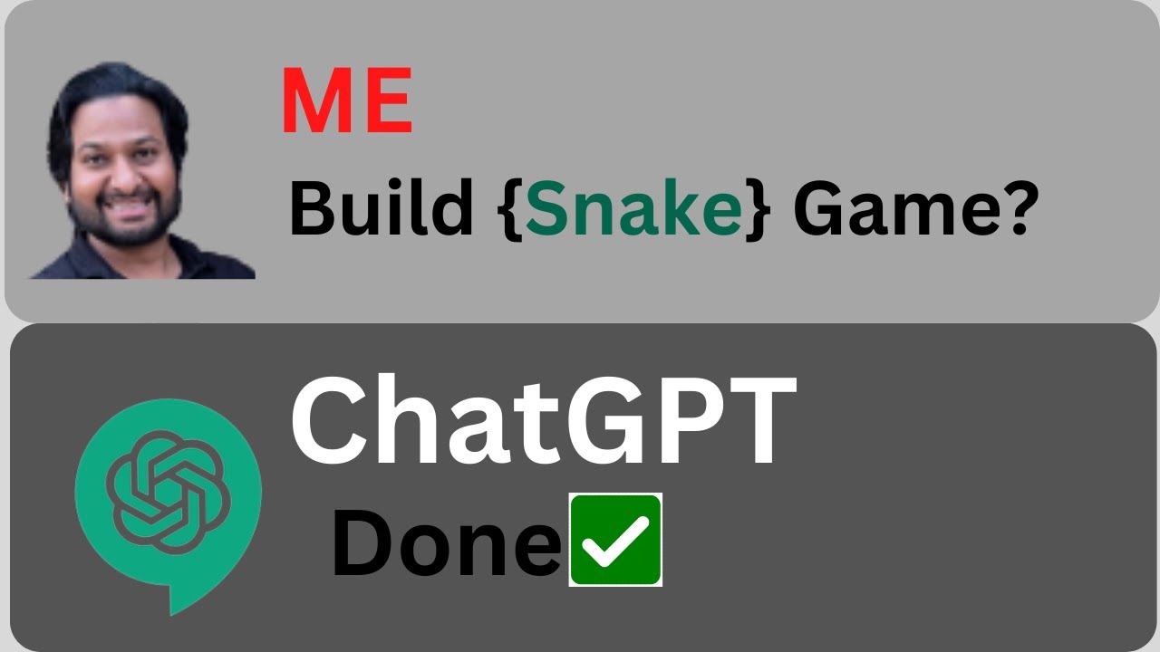 How to Create a Snake Game in JavaScript using ChatGPT | HTML5 | Game Development | Games | Quick