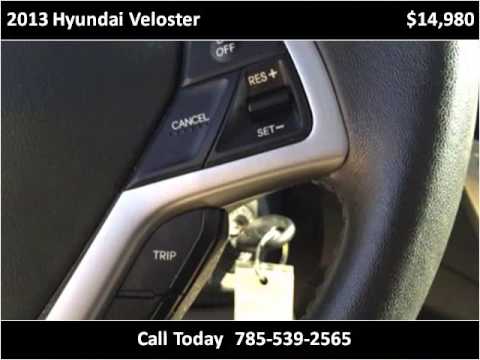 2013 Hyundai Veloster Used Cars Manhattan KS