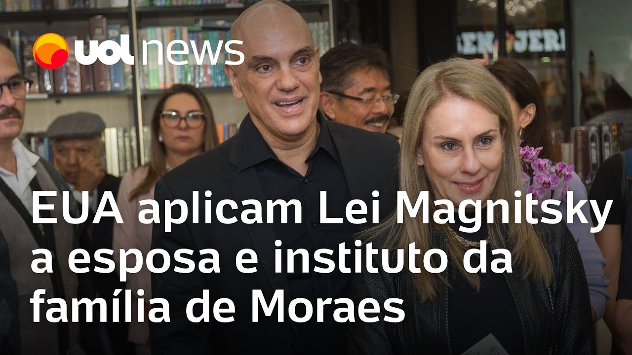Viviane Barci, Moraes' wife, is a target of the Magnitsky Act; the US also sanctions the family i...