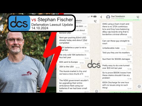 DEEP CYCLE SYSTEMS [DCS] DEFAMATION CASE [UPDATE 4] 14th October 2024