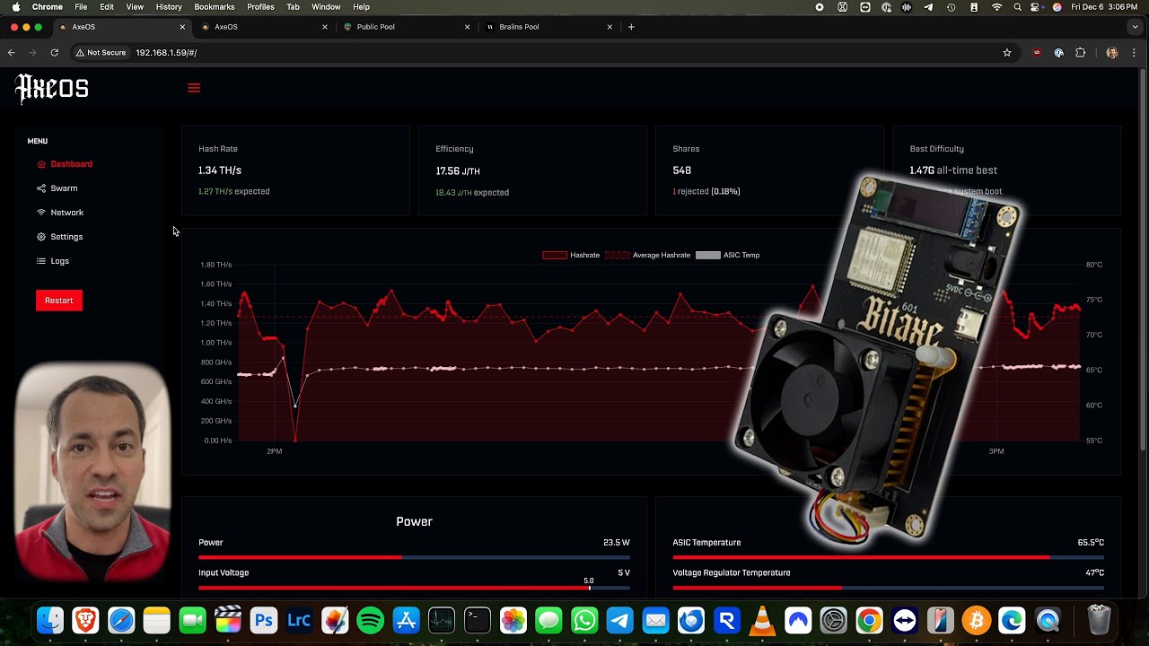 Bitaxe Settings & Options, Part 2/4