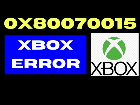 0x80070015 Xbox App Error on Windows 11 / 10 Fixed