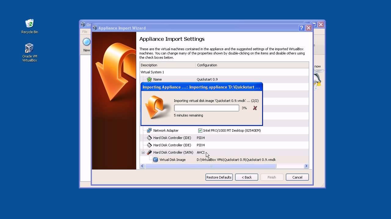Drupal Quickstart 0.9: Installation