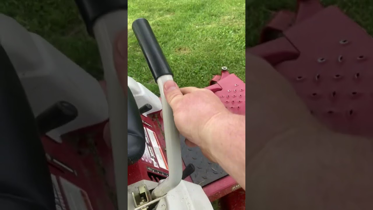 White outdoor zero turn, white farm equipment, zero turn mower.