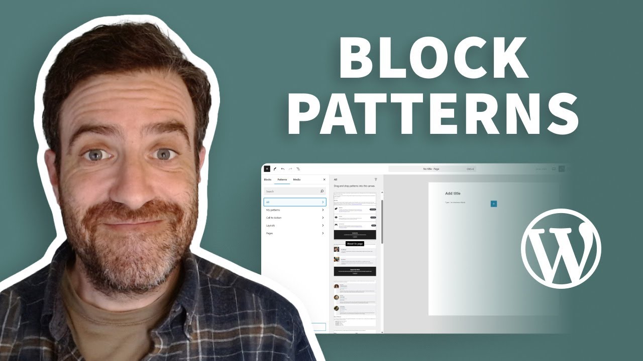 Use Block Patterns and Never Start with a Blank Website Page Again
