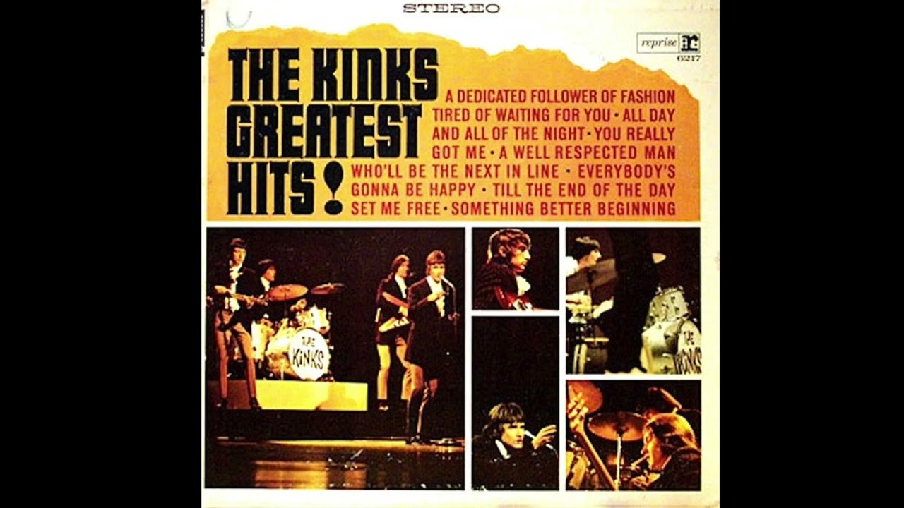 THE  KINKS   GREATEST  HITS ❗️ LP    1966  vintage vinyl full album
