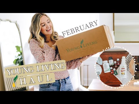 FEBRUARY YOUNG LIVING HAUL | Essential Oils + Non-Toxic Products | Becca Bristow