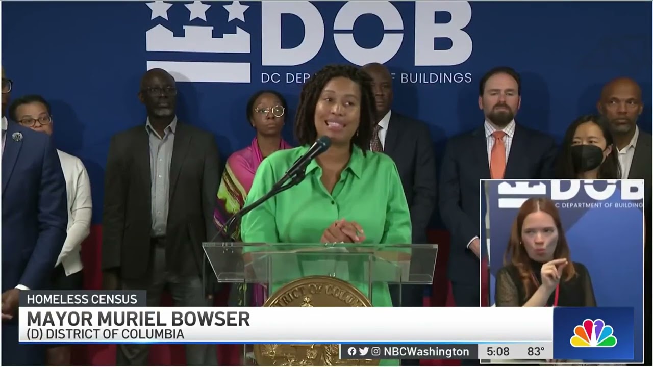More People Experiencing Homelessness in DC, Data Shows | NBC4 Washington