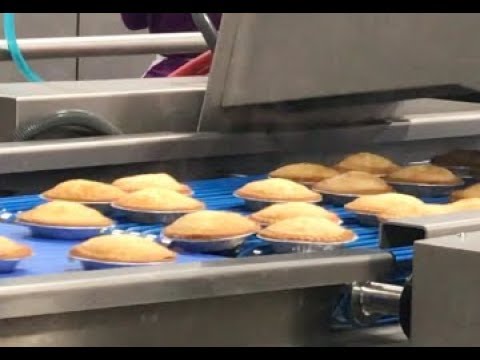 Table Talk Pie celebrates Apple Pie Day with thousands of pies, tour with Gov. Charlie Baker