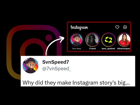 Instagram 'Story icons new size' too big or zoomed in after latest update