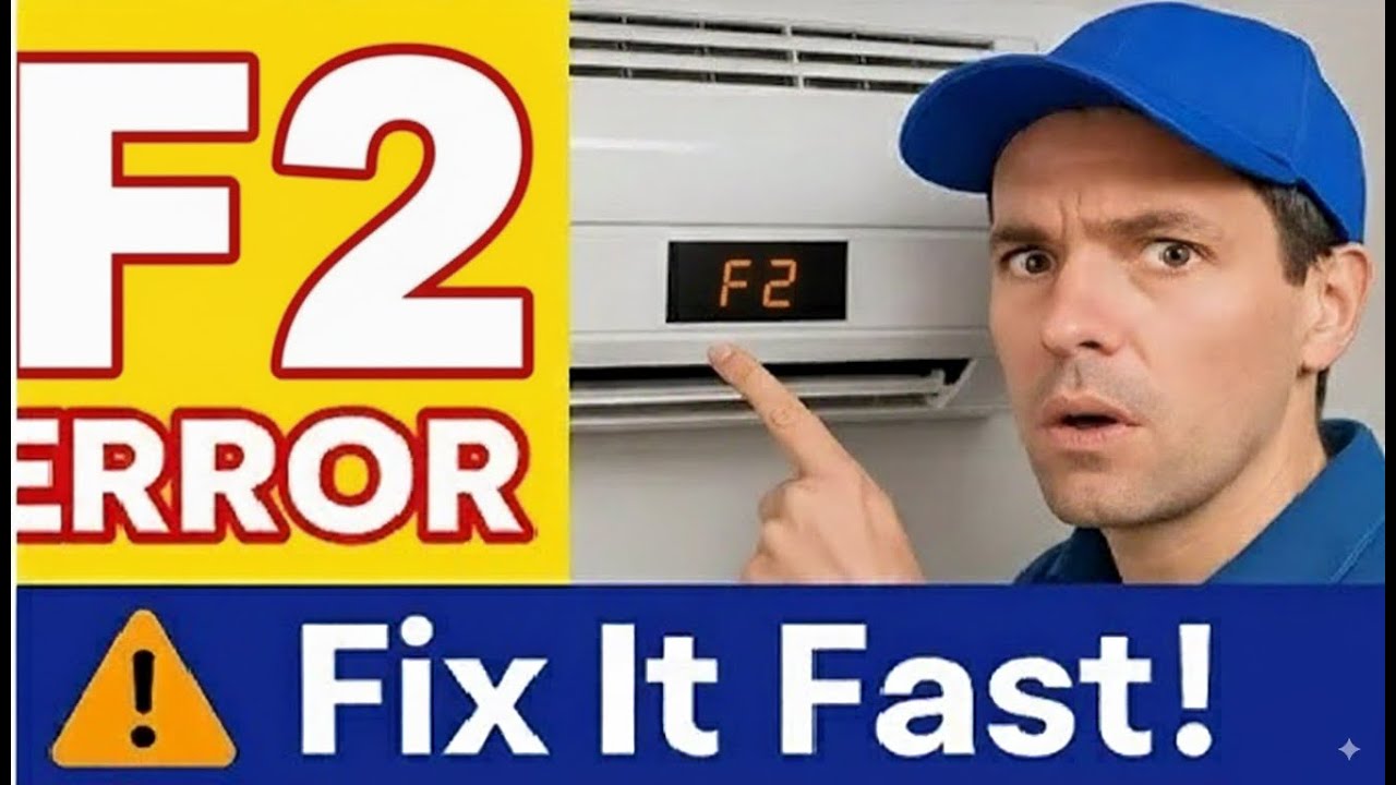 F2 Error Code in Split Air Conditioner: Diagnosis, Causes, and Effective Solutions