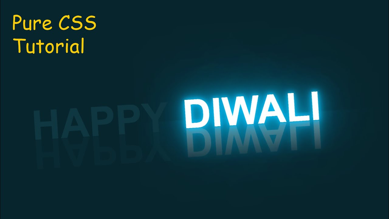 CSS Glowing/Blinking Text Animation Effect  | PURE CSS  |