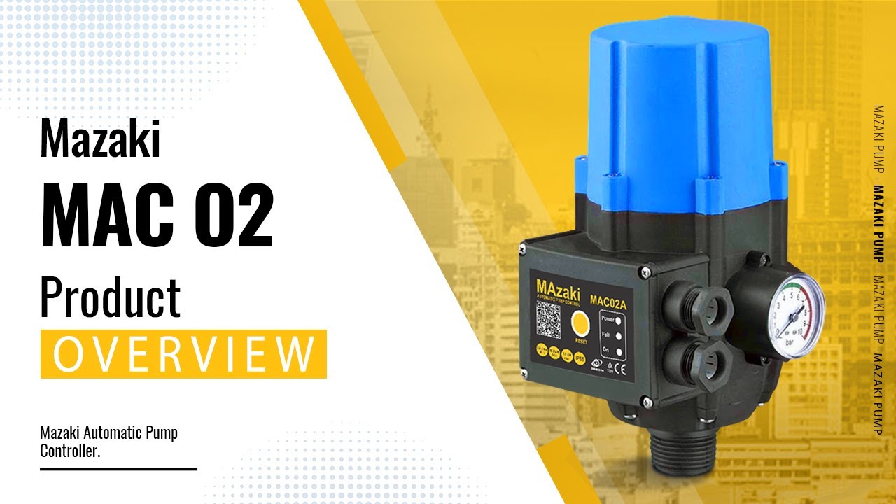 MAC02 AUTOMATIC PUMP CONTROLLER OVERVIEW