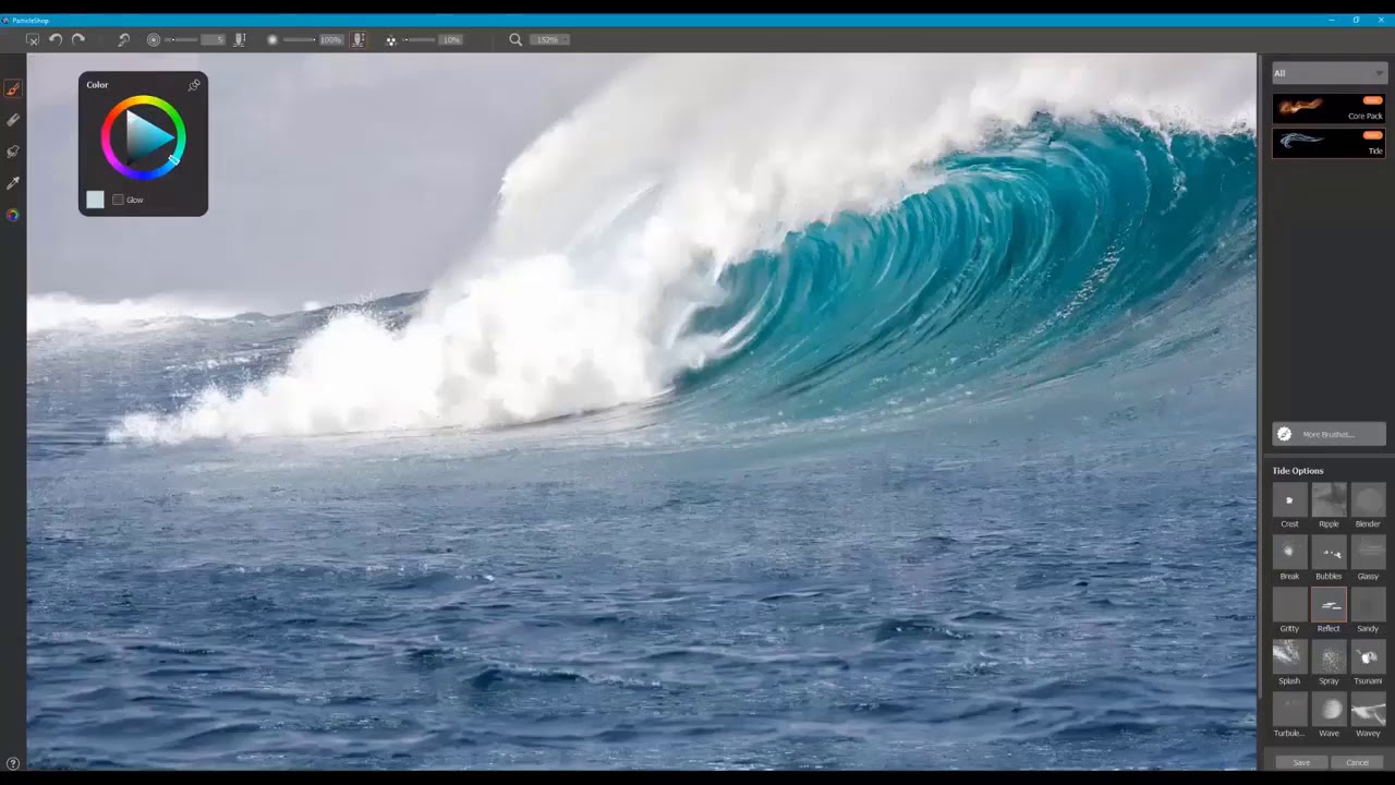 How to use the Tide Essentials brush pack