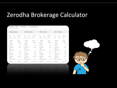 Zerodha Brokerage Calculator #Zerodha #Brokerage @powerofzone