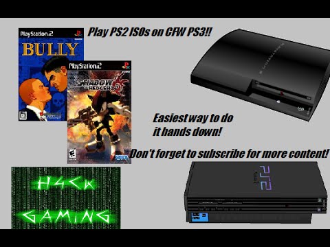 Play PS2 ISOs on CFW PS3! Super Easy!