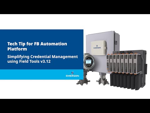 Simplifying Credential Management using Field Tools v3.12 or later