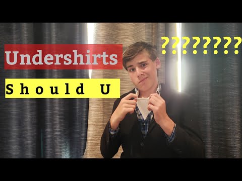 Should you be wearing undershirts with a dress shirt