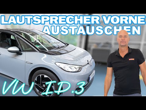 VW ID.3 bessere Lautsprecher vorne einbauen | Plug & Play | OPTION