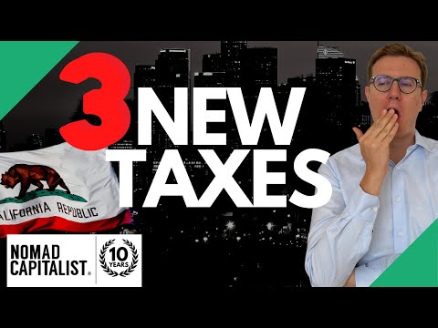 Three New California Taxes in 2022
