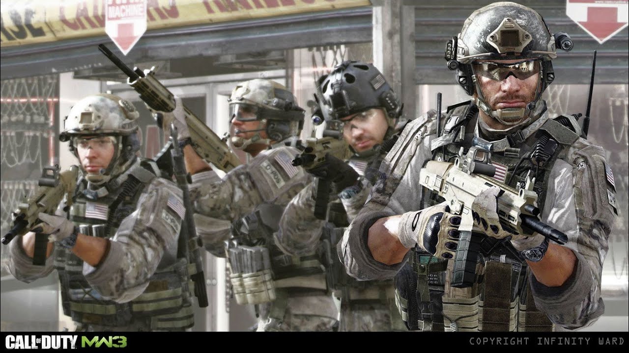 Battlefield 2  - COD-MW3 Delta Force
