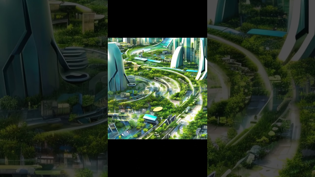 Futuristic city - generative ai