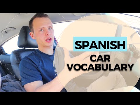 Car Vocabulary In Spanish!