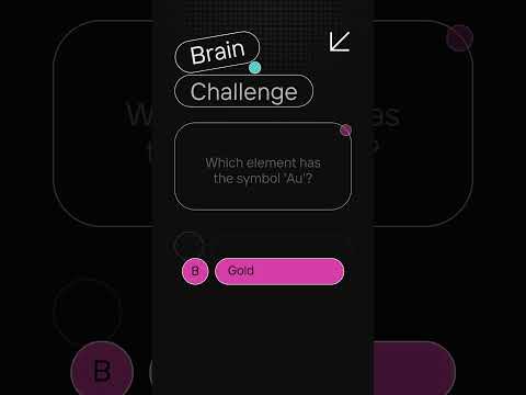 Which element has the symbol 'Au'?
