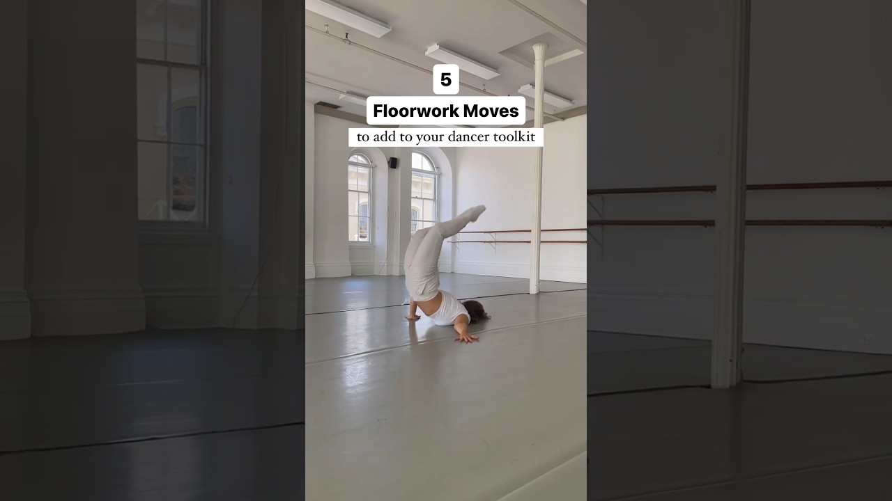 5 IMPRESSIVE floorwork moves to add to your dance routine #contemporarydance #acrobatics #tricks