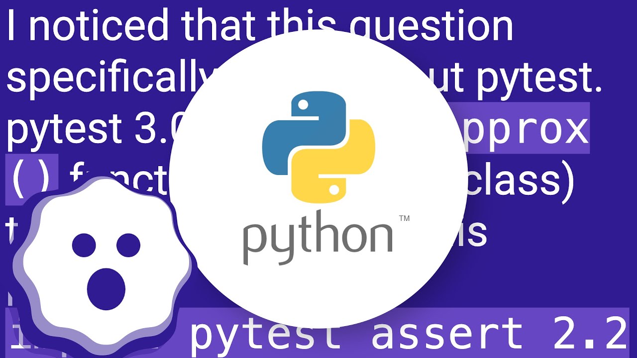 pytest: assert almost equal