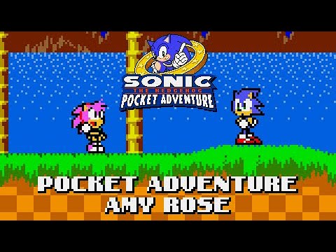 Amy Rose in Sonic Pocket Adventure (Sprite Animation)