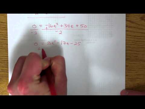 Factoring Examples
