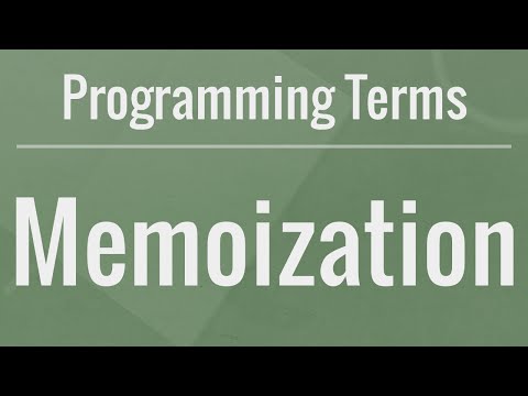 Learn Programming Terms Memoization - Mind Luster