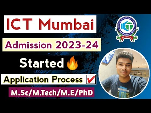 ICT Mumbai Admission 2023-24 Started🔥| Application Process | Eligibility | Important Dates | Apply 😇