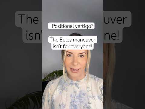 Epley maneuver not working? Listen to this! #vertigo #vestibular #bppv #dizzy
