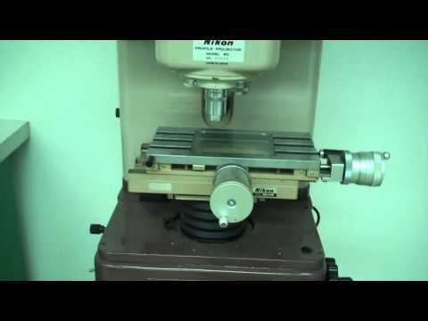 Nikon 6C Vertical Beam Profile Projector / Comparator