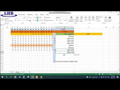 CRC16 Modbus Calculation / Cách tính mã CRC16 Modbus thủ công