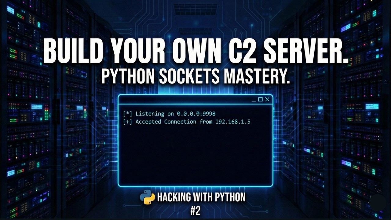 Making Basic Networking Tools With Python (Black Hat Python Hacking #2)
