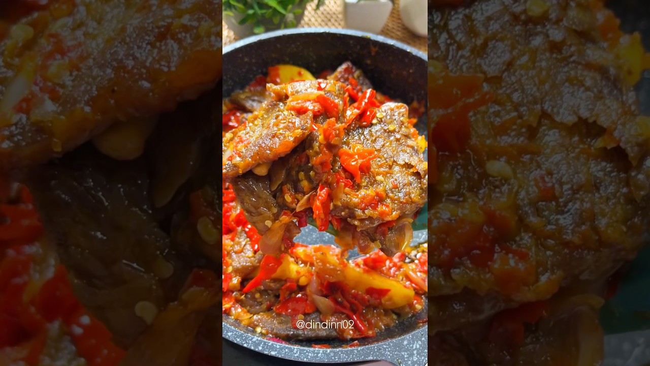 Enaknyaaa kebangetan !! Wajib cobain 😍🥰 #dendengbalado #dendengsapi #dendeng #resepsimple #masak