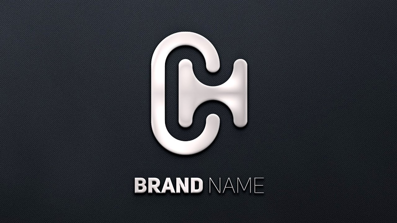 Innovative Letter CH Logo Design | Adobe Illustrator Tutorial for Beginners