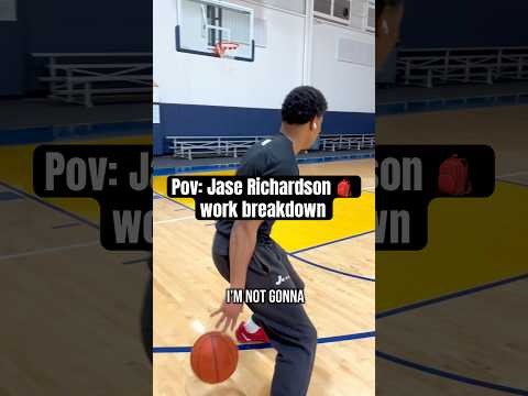 Jase Richardson 🎒work breakdown #michiganstatebasketball #collegebasketball #marchmadness
