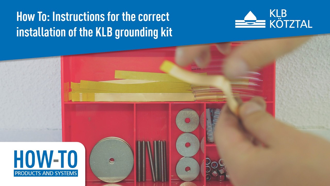 How to: Instructions for the correct installation and fixing of the KLB grounding kit – KLB Kötztal