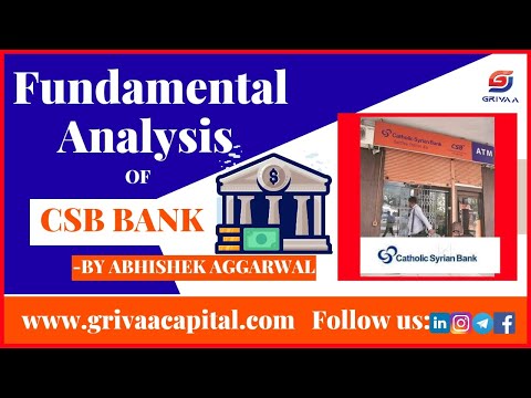 Should you INVEST in CSB Bank?? CLICK to know MORE! COMPANY REVIEW!