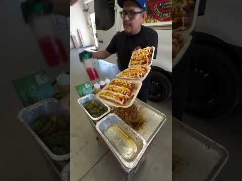 He's going Viral making Hot Dogs!!! Where's all the Glizzy lovers at?