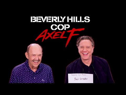 'Beverly Hills Cop: Axel F' stars Judge Reinhold and John Ashton play The Newlywed Game