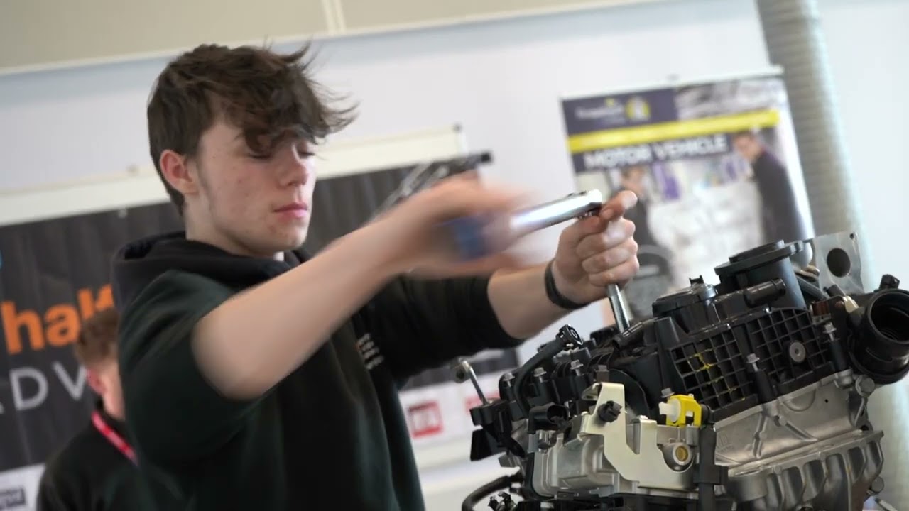Cheshire Skills Automotive Competition at Reaseheath College